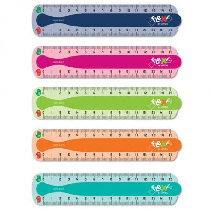 Righello 15cm Flexi destri/mancini - Scuoleria